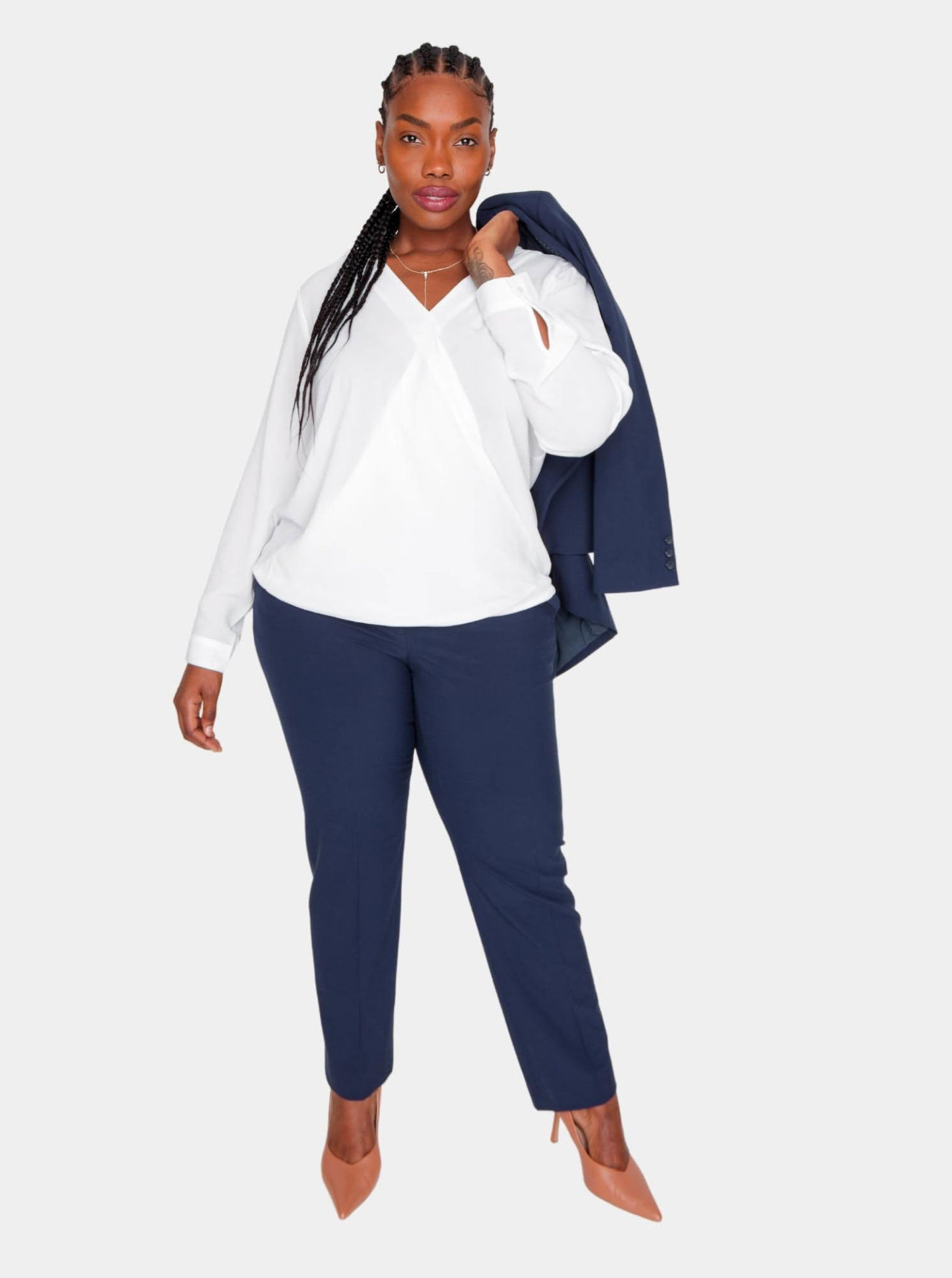 Ladies' (re)solve Tailored Mid-Rise Dress Pant - RSLVE